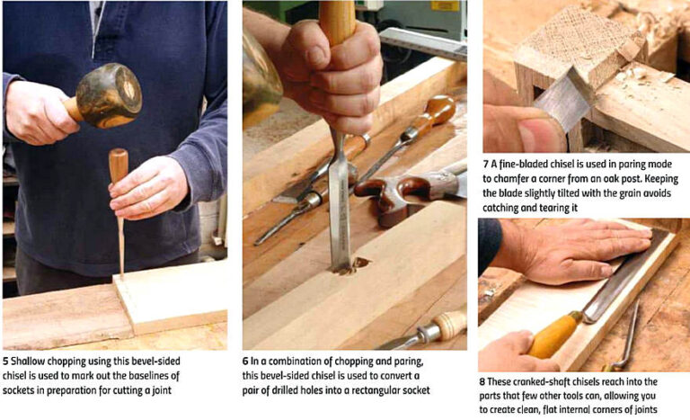 Choosing & Using Chisels & Gouges For Furniture Making